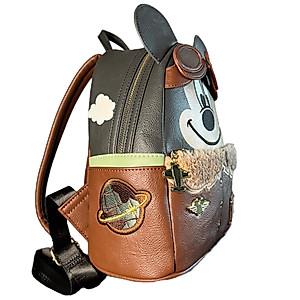 Aviator Mickey Double Strap Shoulder Bag