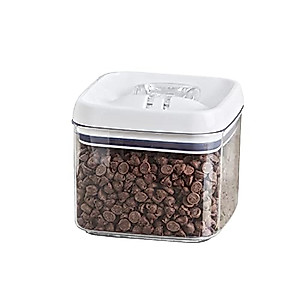 Deahun Better Homes & Gardens Canister Pack of 4 - Flip-Tite Large Square Food Storage Container Set