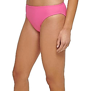 Tommy Hilfiger Women's Standard Bikini Bottoms – Bathing Suit Enjoy The Pool, Beach Or Day in The Sun, Dahlia