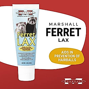 Marshall Ferret Lax Hairball and Obstruction Remedy for Ferrets, 3-Ounce