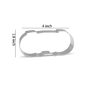 Game Cookie Cutter Set - 5 Piece - Stainless Steel