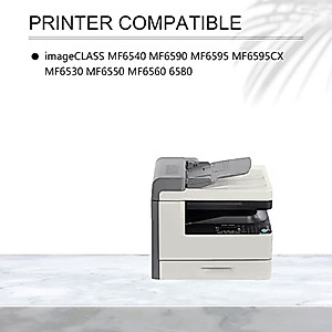 CRG106 106 Black Toner Cartridge: EAXIUCE 1Pack Compatible CRG 106 Toner Cartridge Black Replacement for Canon imageCLASS MF6540 MF6590 MF6595 MF6595CX MF6530 MF6550 MF6560 6580, 106 0264B001AA Toner