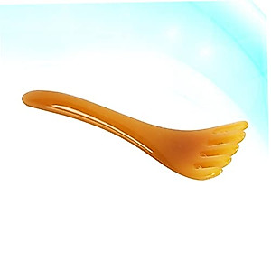 Healeved Massagers for Feet Thai Massage Tool Massaging Comb Jade Massager Massage Comb Massage Stick Facial Massage Tool Jade Comb Five Claw Massager Tendon Stick Sole of Foot