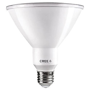 Cree Lighting Exceptional Series PAR38 Bulb, 3000K Dimmable LED Bulb, 120W + 1200 Lumens, Bright White, 1 Pack