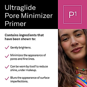 facetheory Ultraglide Face Primer P1 - Silicone-Free Face Primer For Makeup, Lightweight, Long-Lasting, Face Primer Cream, Fills in Pores and Fine Lines, Vegan & Cruelty-Free, Made in UK | 1.0 fl oz