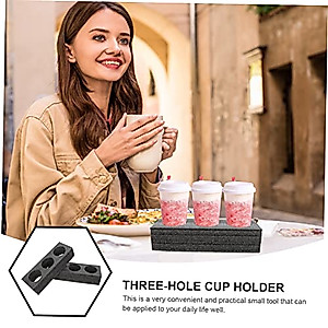 Alipis 6 Pcs Milk Tea Drink Cup Holder Outdoor Stuff Food Service Car Supplies Convenient Cup Holder Country Stuff Cup Drink Carrier Bottle Coffee Cup Drink Holder Pearl Cotton re-usable