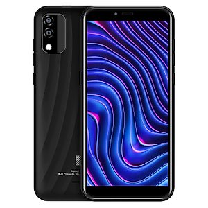 BLU C5 Max | 2022 | Long Lasting Battery | Unlocked | 5.7” HD+ Display | 16GB | 5MP Camera | US Warranty (Black)