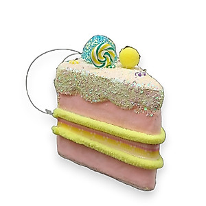 Candy Land FAke Bake Sparkly Large FAux Cake/Tier Tray Decor/Tree Topper/Cake Stand Decor