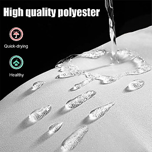 TheBlackSpot Cactus and Pink Flamingo Shower Curtain Sets Tropical Plant Succulent Flower Bath Curtains Christmas Decor Sets Grommet with Hooks 72W × 72H inches