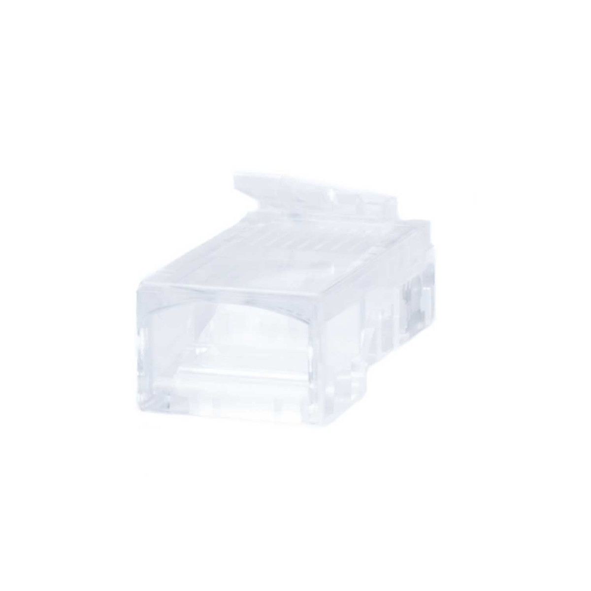 Cat5e RJ45 Modular Plugs, 8P8C UTP Ethernet Crimp Connectors, Solid or Stranded Cable Ends, Gold-Plated Contacts (200 Pack)