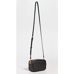Tory Burch Women's Perry Bombe Mini Bag, Black, One Size