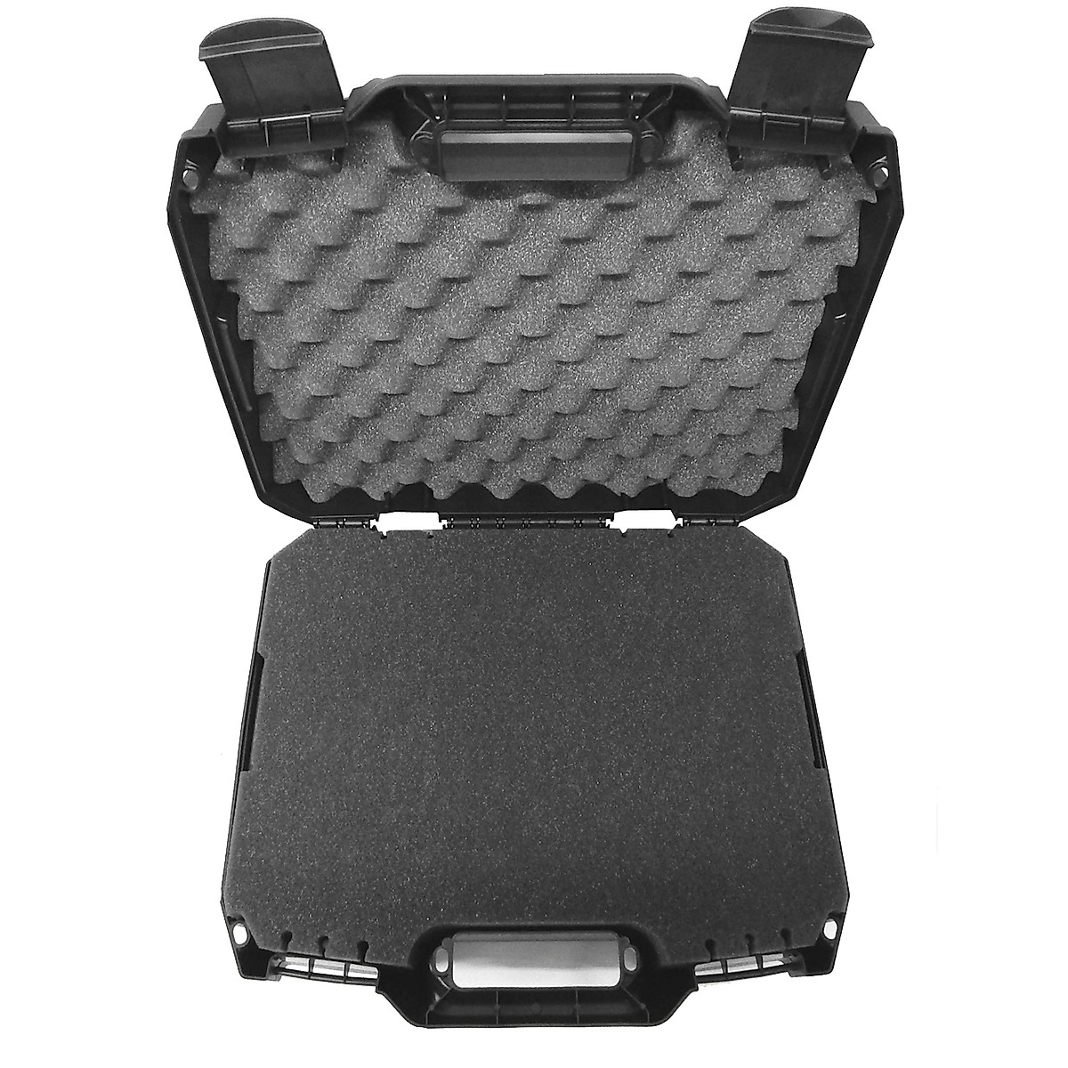 CASEMATIX Hard Shell Projector Travel Case with Customizable Interior Compatible with BenQ MX707 Projectors, MH535FHD, MW535A, HT1070A, MS524AE and More - Includes Case Only