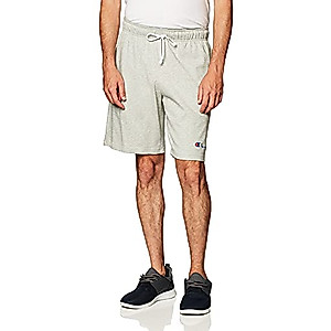 Champion Men's Jersey Short, Oxford Gray, SMALL