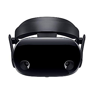 SAMSUNG HMD Odyssey+ Windows Mixed Reality Headset with 2 Wireless Controllers 3.5" Black (XE800ZBA-HC1US)