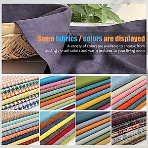 entropower Custom Size Bench Cushion Outdoor/Indoor Bay Window Seat Thick Upholstery Foam Long Chair Sofa Pads Patio Furniture (Red, 31.4*17.7*3.14in)