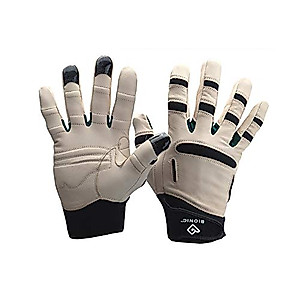 Men's ReliefGrip Gardening Premium Leather Gloves (Large)