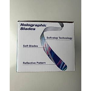 Neijiaer Fly Fans for Tables, Practical Fly Repellent Fan with Soft Blades, Soundless and Portable Fly Fan Keeps Your Food Clean(3 Pack)