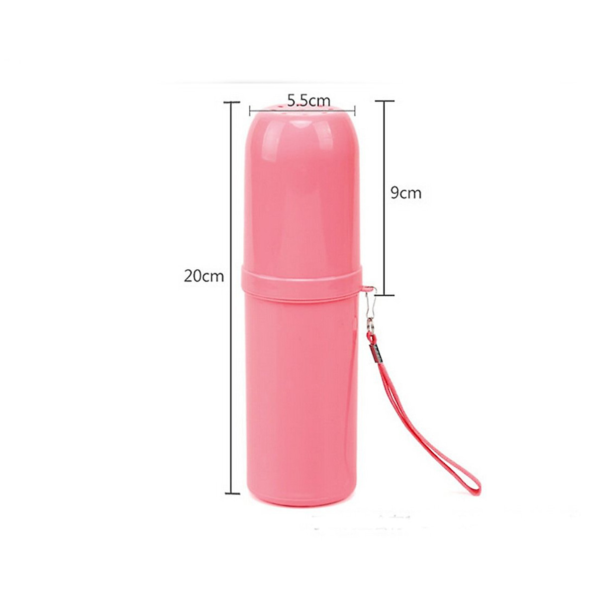 FZBNSRKO 4 Pcs Portable Toothbrush Holder Cup Box Toothpaste Cases Holder for Travel Use