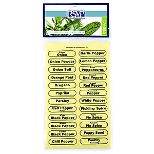 R.S.V.P. 96-Piece Spice Label Set