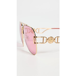 Versace Women's VE2255 Sunglasses, Arcturus, Pink, One Size