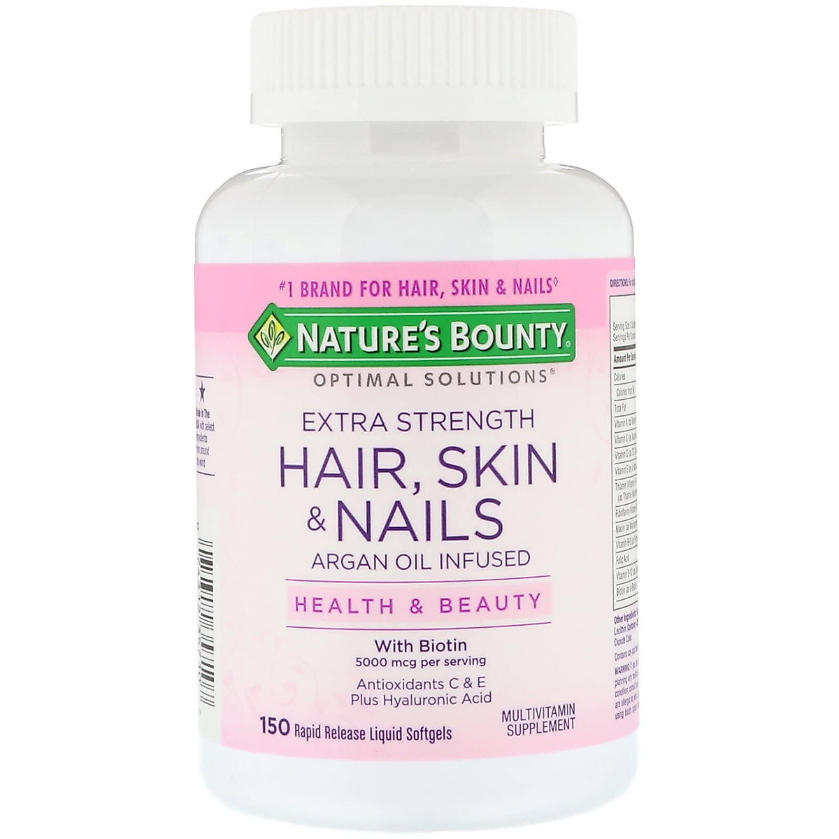 Nature's Bounty, Extra Strength Hair, Skin and Nails -150 Rapid release Softgels