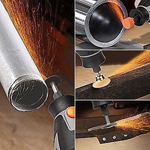 Rotary Tool Accessories Kit, AboLife 365 Pieces Multi-Purpose Accessory Set, 1/8"(3.2mm) Diameter Shanks Universal Fitment for Cutting, Grinding, Polishing, Drilling and Engraving, Accessory Kit