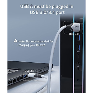 Syntech Charging Link Cable 16FT and Standard Link Cable 16FT Compatible with Oculus/Meta Quest 2/1