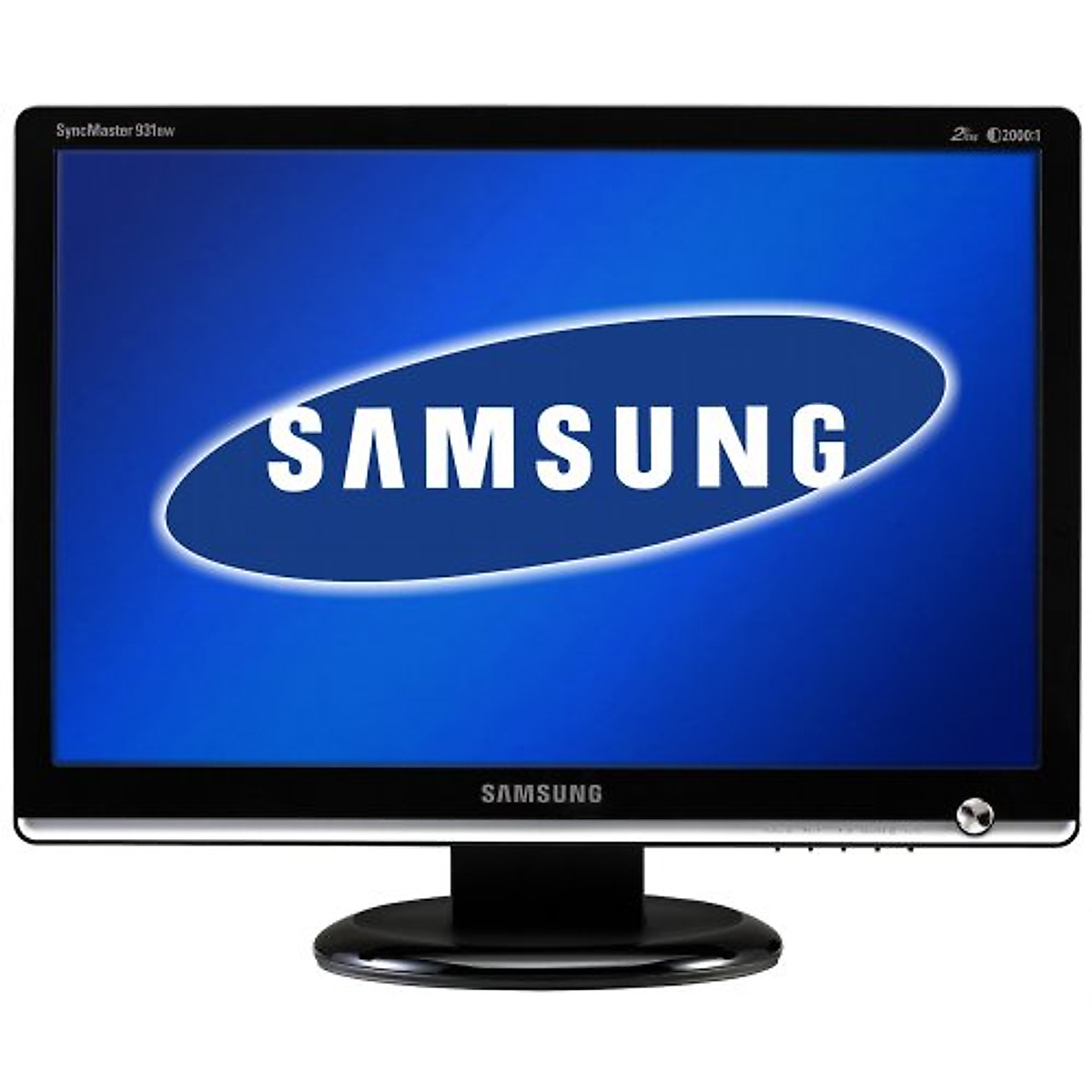 Samsung Syncmaster 931BW 19in display - VGA & DVI, Black, including stand