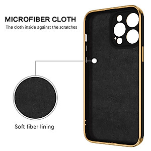 BENTOBEN for iPhone 14 Pro Max Case with Ring Holder, Butterfly Design Women Girl Phone Case Slim Fit Luxury Shockproof Non-Slip Support Car Mount Protective Case for iPhone 14 Pro Max 6.7",Black