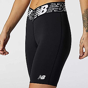 New Balance Women's Relentless Fitted Short, Black , X-Large