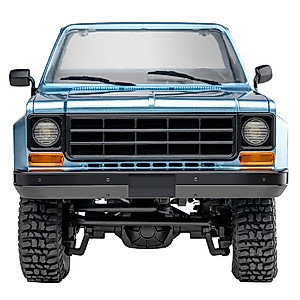 EAZYRC 1:18 Glacier RC Crawler 4x4 Offroad Truck Hobby Grade Remote Control Car Model Vehicle RTR with LED Lights 3-Ch 2.4GHz Transmitter Battery USB Charger Included