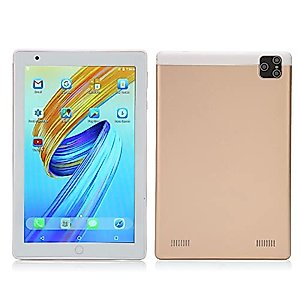 Tablet, 8in Calling Tablet, Octa Core Processor, 2GB RAM, 32GB ROM, 1080P IPS Touch Screen, 2MP & 5MP Camera, Dual SIM Slot, WiFi, Tablet PC (US Plug 100‑240V)