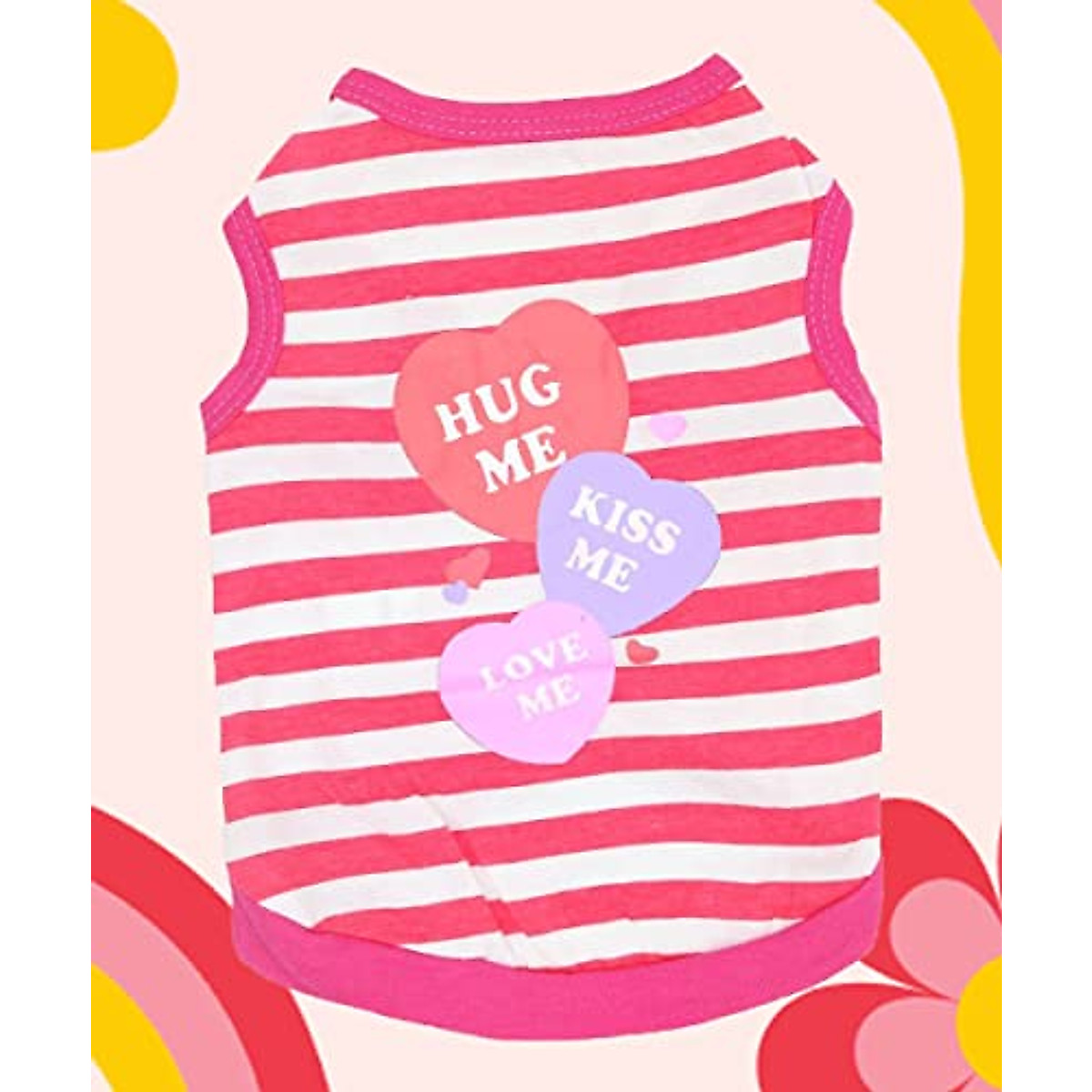 6 Packs Girl Dog Clothes Small Puppy Dog Shirts for Small Dogs Girls Chihuahua Clothes Yorkie T Shirt Female Dog Clothes