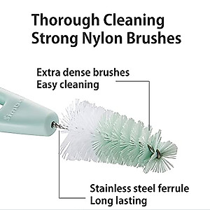 Simba Rotary Nipple Brush (Green, Set of 2)