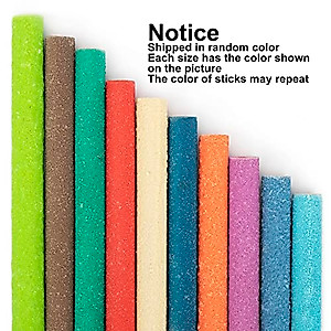 GAGILAND Parrot Bird Perch Stand Natural Wood Platform Bird Nail Trimmer Perch Paw Grinding Stick for Parakeet Cockatiels Lovebirds Bird Cage Accessories Random Color