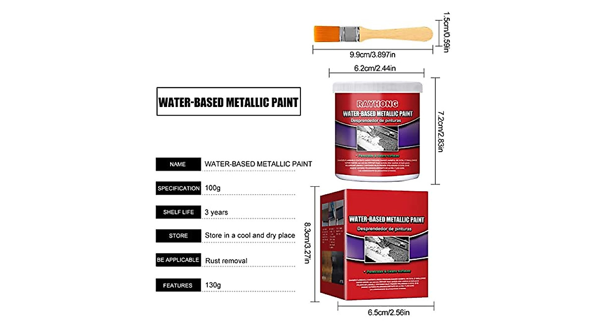 2PCS Rust Paint - Effective Rust Prevention Solution