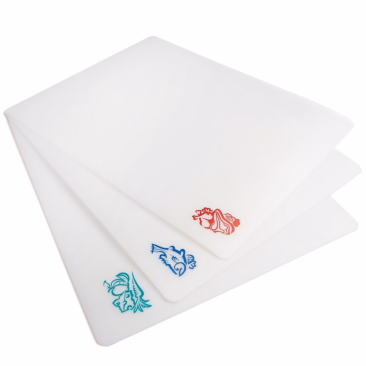 Norpro Icon Cut N Slice Flexible Cutting Boards, Set of 3