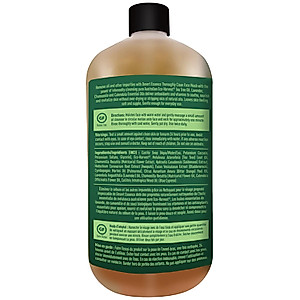 Desert Essence Thoroughly Clean Face Wash with Tea Tree Oil, Castile Soap and Coconut Oil - Organic Facial Cleanser for Sensitive and Oily Skin, Vegan & Cruelty-Free, 32 fl oz