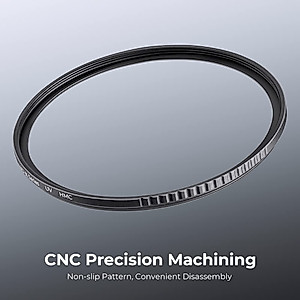 K&F Concept 82mm MC UV Protection Filter Slim Frame with 18-Multi-Layer Coatings for Camera Lens (K-Series)