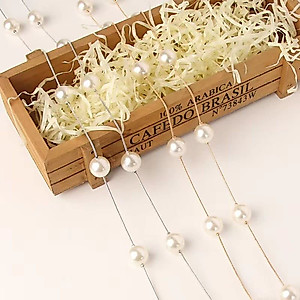 Pearl Waist Chain Belly Chain Belt Body Chain Accessories for Women Fashion Colorfast Pearl Body Chain Jewelry Women's Metal Chain Flower Pearl Belts Silver (gold)