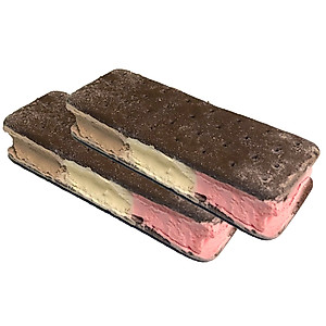 HM Freeze Dried Ice Cream Food - Neapolitan 4 Pack - Classic Vanilla, Chocolate and Strawberry Ice Cream