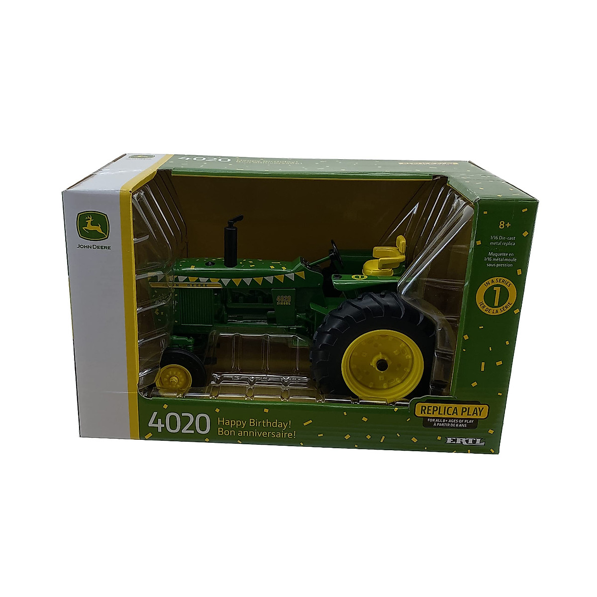 John Deere 1/16 Scale Happy Birthday 4020 Tractor