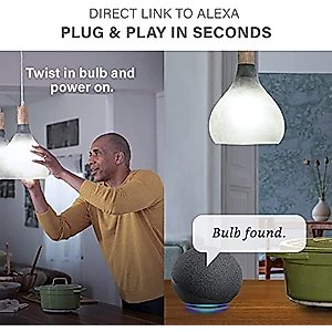 Sengled Alexa Light Bulb, Smart Light Bulbs That Work with Alexa Only, Bluetooth Mesh Standard A19 E26 Dimmable LED Bulb Daylight 5000K, 60W Equivalent 800LM, High CRI, High Brightness, 6 Pack