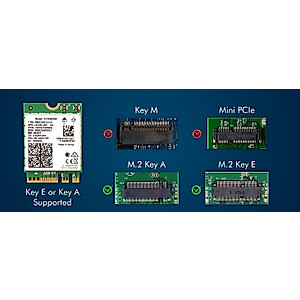 WiFi Card AX200 AX200NGW,9260 AC 9260NGW Upgrade Network Card Wi-Fi 6 WiFi Module 2 x 2 MU-MIMO Wireless Card with BT 5.0 Support Windows 10 64bit Gigabit M.2/NGFF
