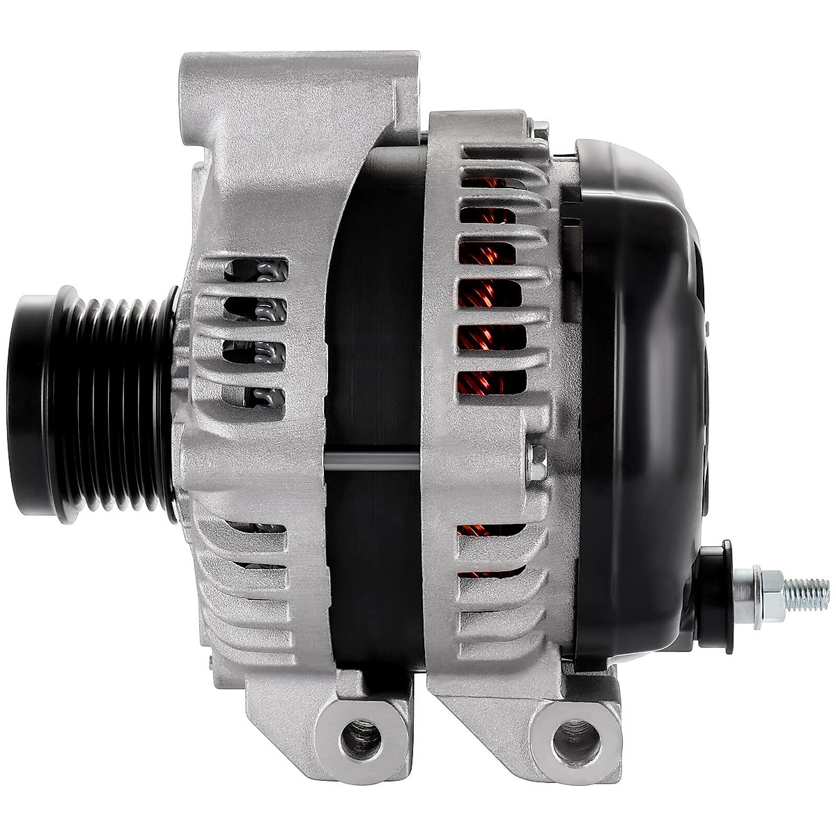 SCITOO Alternator Fits for Chrysler 200 11-14, Town & Country 11-16 & for Dodge Avenger 11-14, Grand Caravan 11-20, Journey 11-19 & for Ram C/V & for VW for Routan, V6 3.6L 12V 160A CW 6 Groove 11570