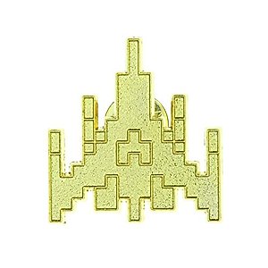 Loot Crate Gaming Galaga Spaceship Classic Arcade Video Game Collectible Pin