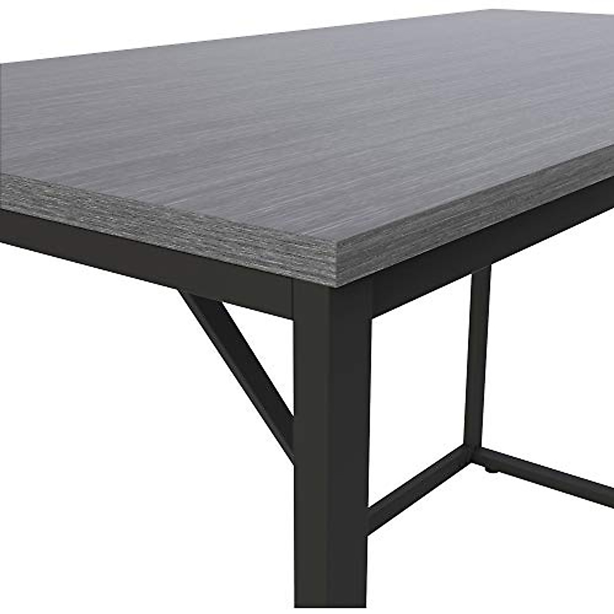 Lorell SOHO Modern Writing Desk, Gray