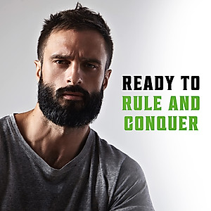 Viking Revolution Beard Care Set with Argan & Jojoba Oils - Softens, Smooths & Nourishes Facial Hair Growth - Peppermint and Eucalyptus Scented Wash & Conditioner (5 oz)