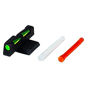 HiViz Springfield Armory 1911 Lite Wave Front Sight Handgun, Green, Red & White, One Size (SF2015)