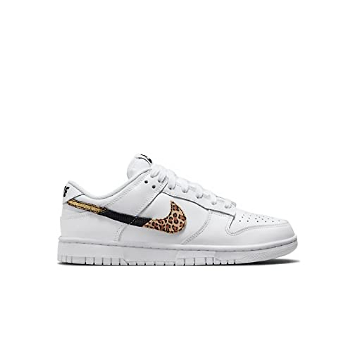 Nike Womens Dunk Low SE DD7099 100 Animal Instinct - Size 8W White